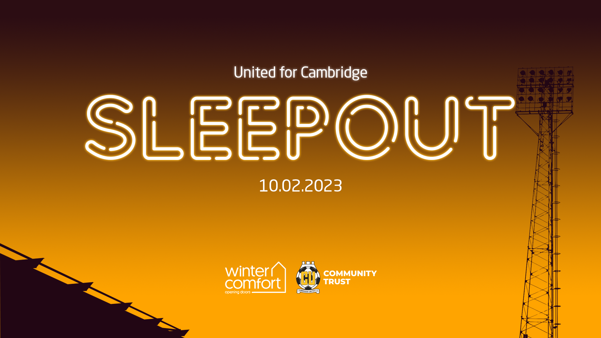 Wintercomfort For the HomelessThe United for Cambridge Sleepout ...